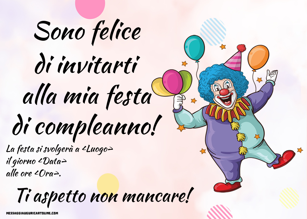 Invito con emoji | Crea inviti personalizzati di compleanno ...