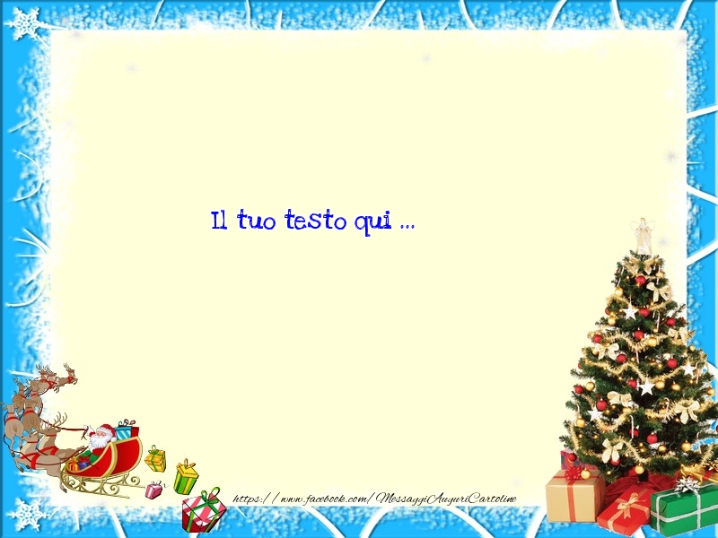 Crea cartoline personalizzate con testo | Natale | Cartoline di Natale ...