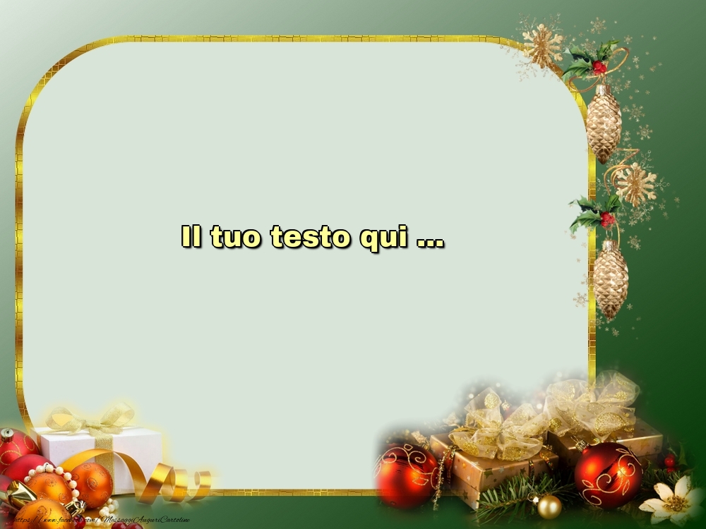 Crea cartoline personalizzate con testo | Natale | Cartoline di Natale ...