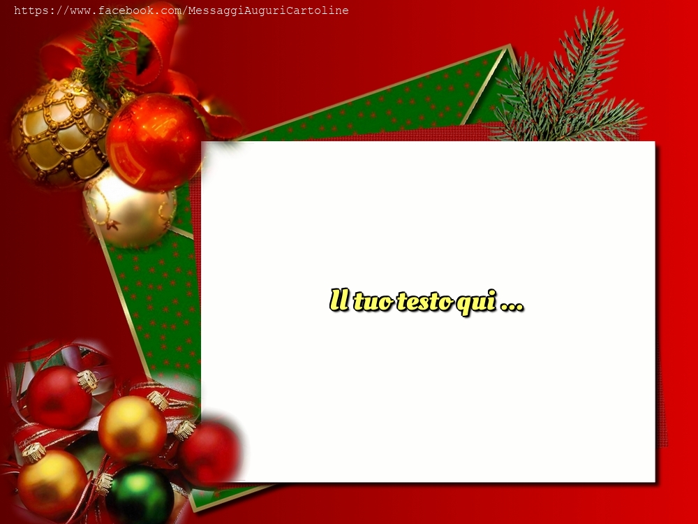 Crea cartoline personalizzate con testo | Natale | Cartoline di Natale ...