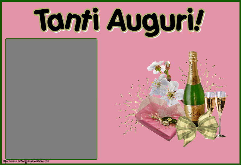 Crea cartoline personalizzate con foto | Auguri | Tanti Auguri ...